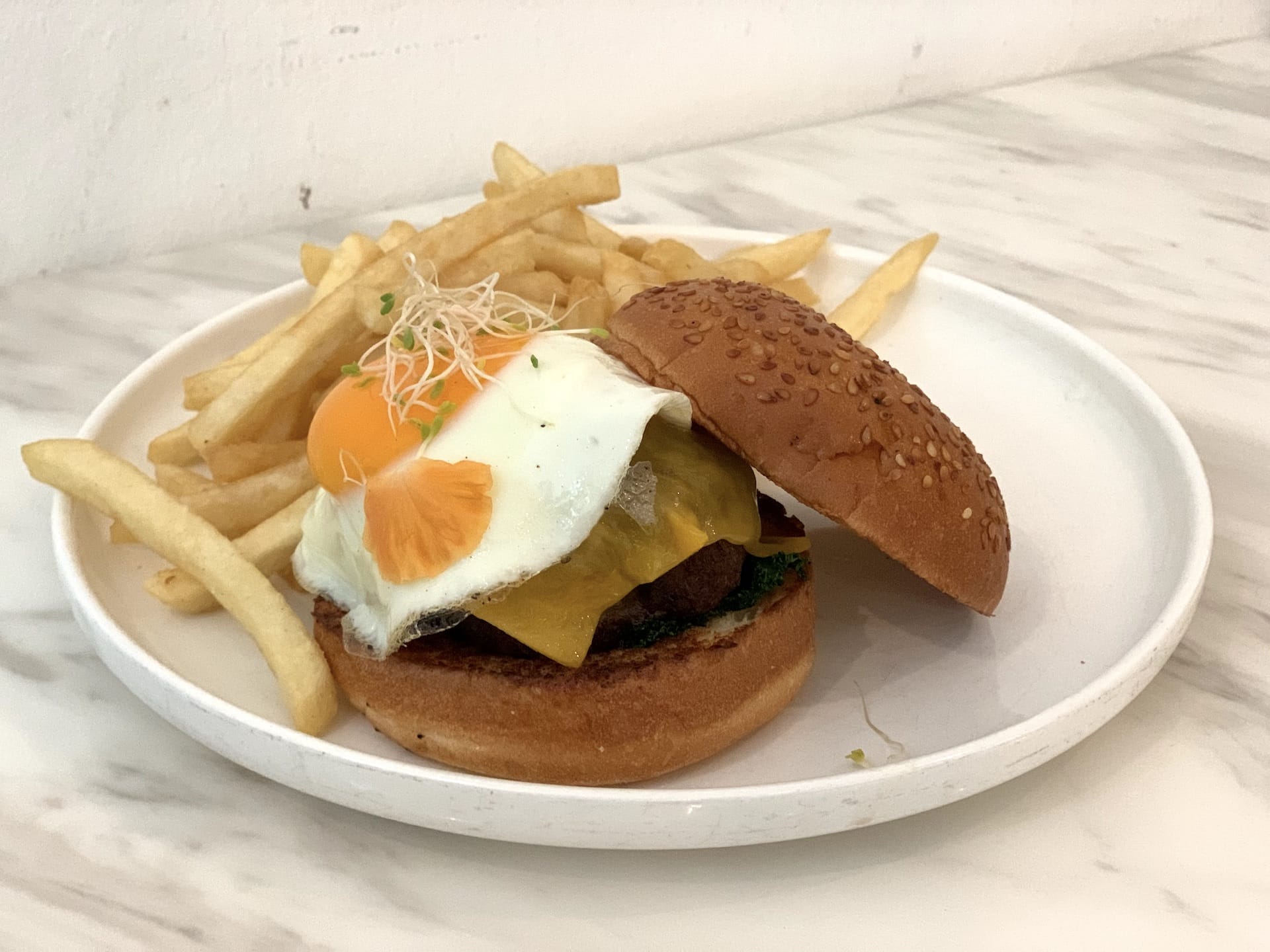 Homemade Beef Burger, Botany, Singapore