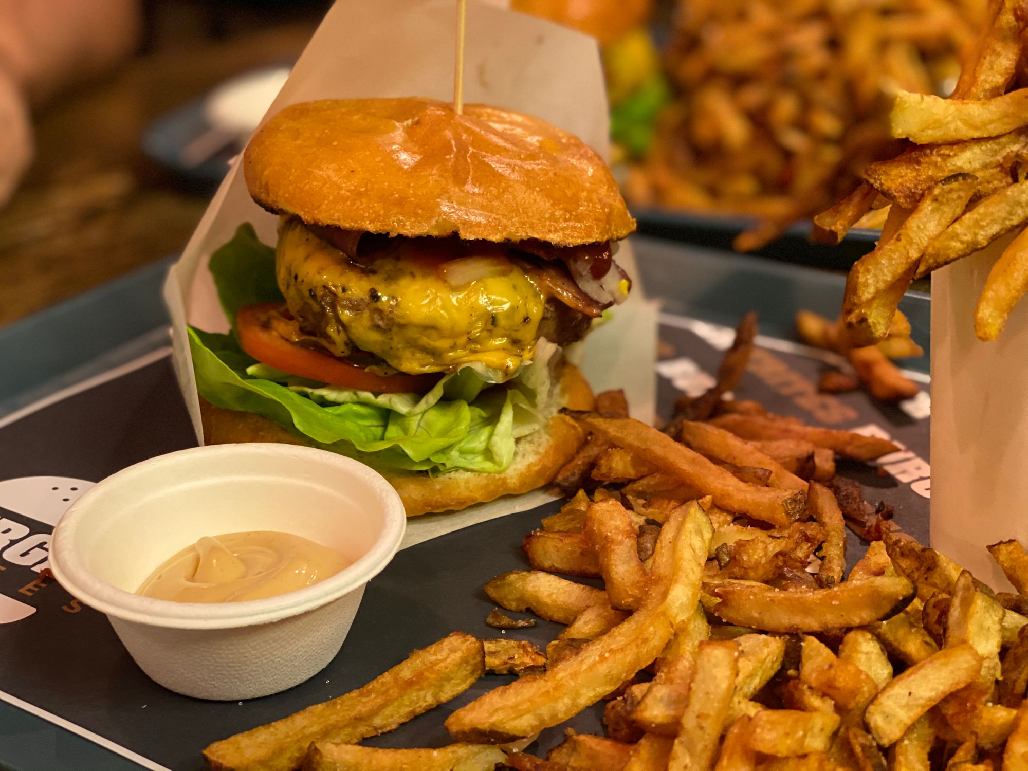 Juicy Angus Beef Burger, Burger Frites, Joo Chiat, Singapore