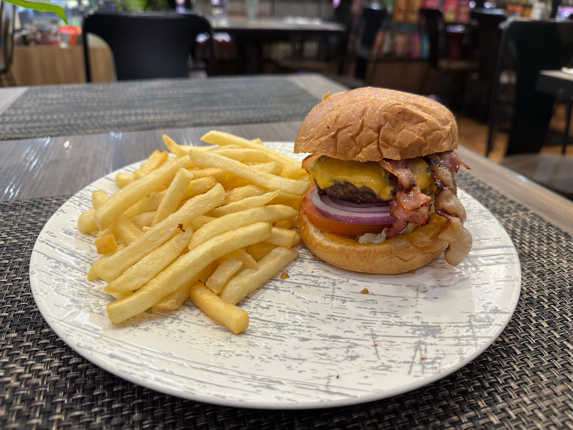 Bacon Cheese Burger, Ryan's Kitchen, Singapore